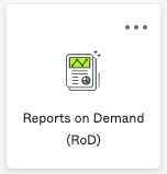 Reports on Demand has been upgraded!